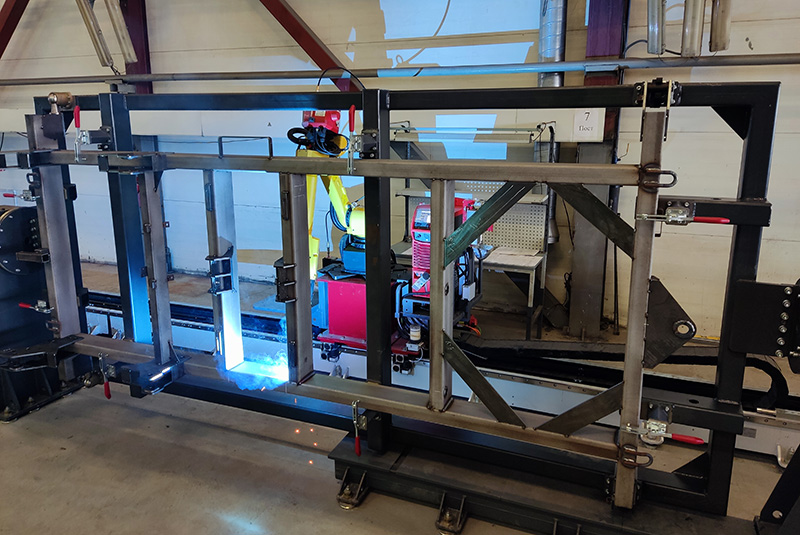 Trailer Frame Welding Robot | BELFINGROUP Project