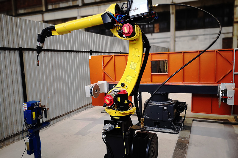 Robotic Welding External Axis. Project By Nordica Sterling Robotics
